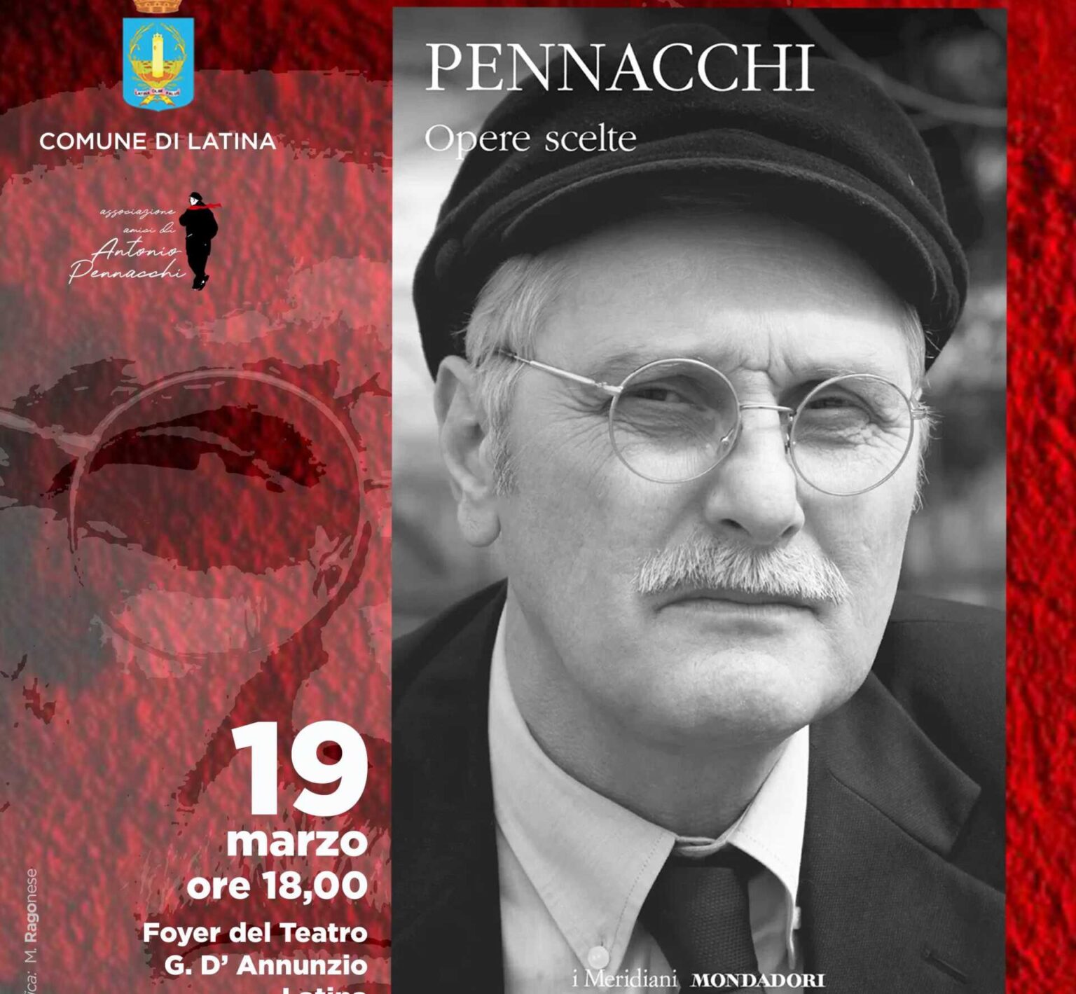 A Latina la presentazione del volume Opere Scelte di Antonio Pennacchi ...
