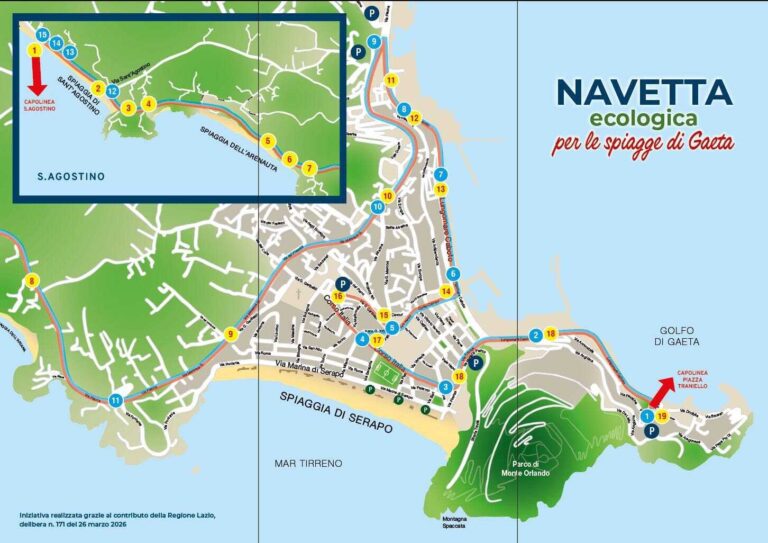 Attiva a Gaeta la Navetta ecologica per il Mare – Luna Notizie ...
